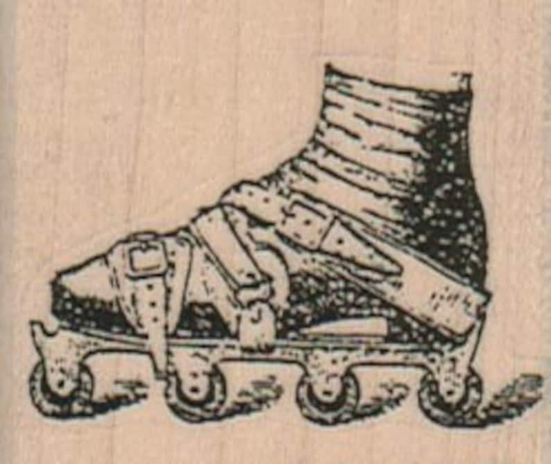 ATC Film Strip Original Art Rubber Stamp Number 1182 Wood Mounted ...