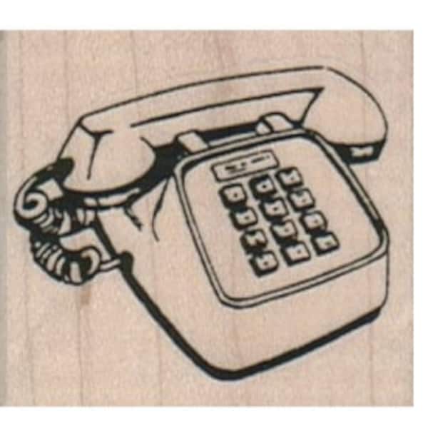 Telephone Stamp - Etsy
