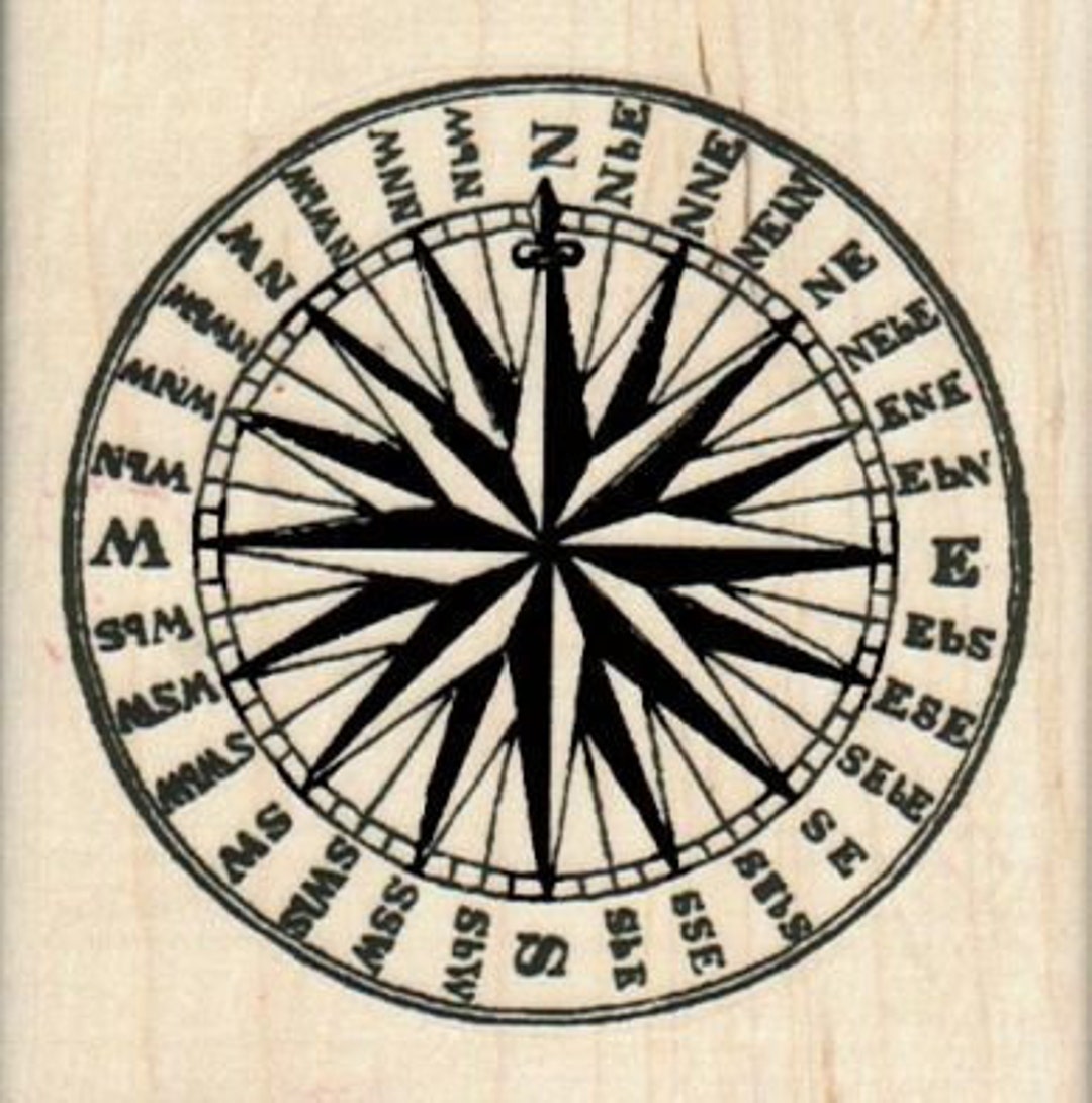 Steampunk Circle Direction Compass Rubber Stamps Place Cards Gifts 6219 ...