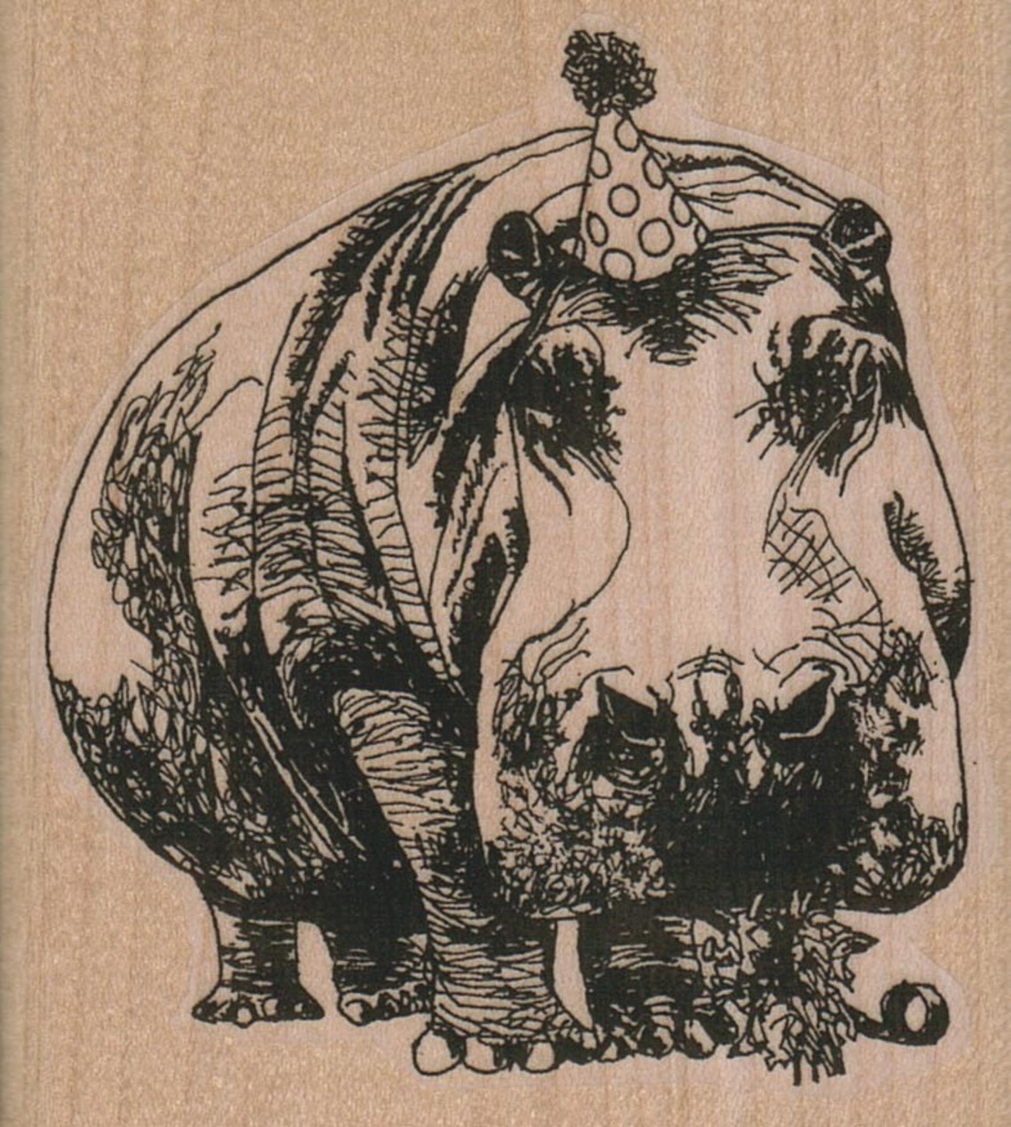 Rubber Stamp Giraffe Head Wood Mounted Scrapbooking Supplies | Etsy