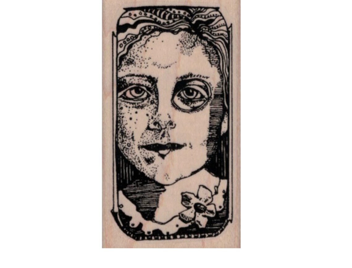 Rubber Stamp Original Type Word Woman Lady Goddess Spirit Letters Mary ...