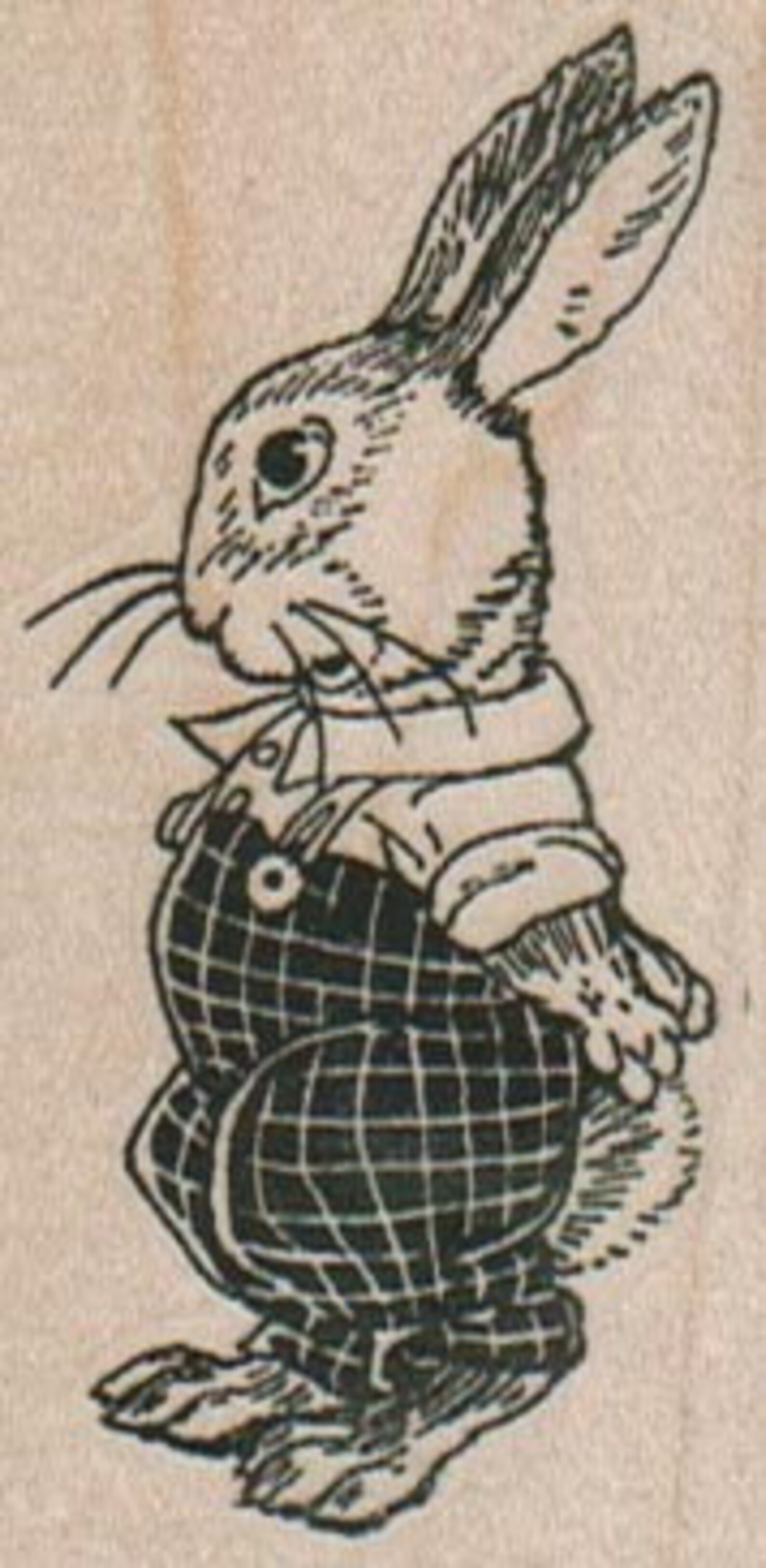 Easter Rabbit Bunny Rubber Stamps Stamping Scrapbooking - Etsy