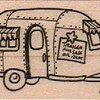 Wood Mounted Rubber Stamp School Bus Scrapbooking Supplies Number 10249 ...