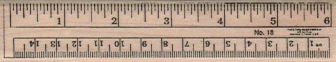 Ruler Rubber Stamp 16139 Steampunk Wood Mounted, Unmounted or Cling ...