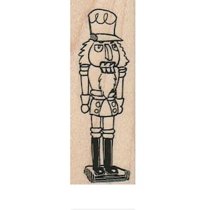 Nutcracker Rubber Stamps Christmas No9237 Wood Mounted, Unmounted ...