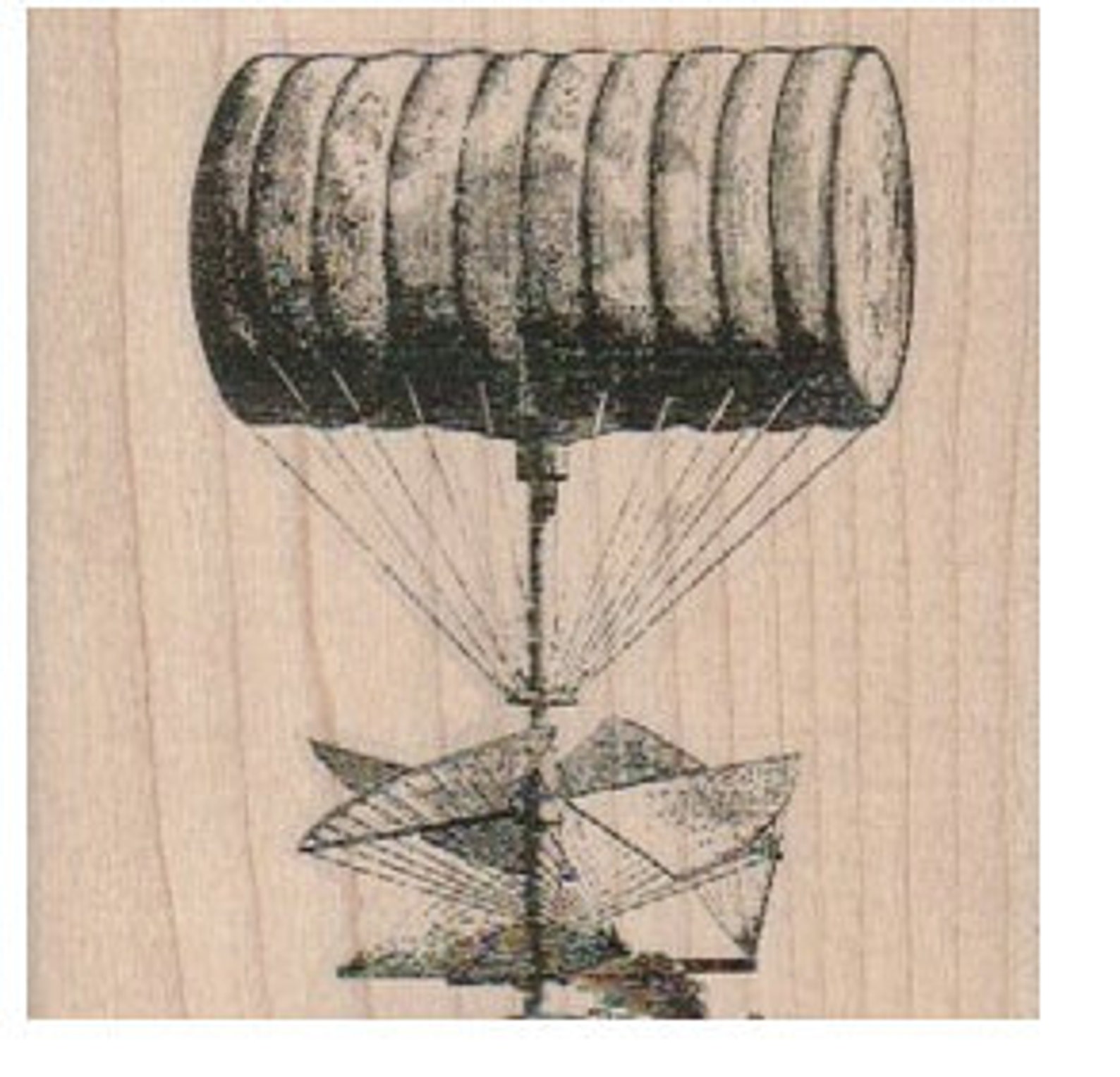 Wood Mounted Steampunk Flying Machine 3 X 4 1/4 Inches 18135 - Etsy