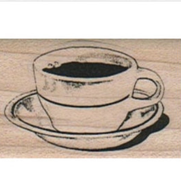 Coffee Cup Stamp - Etsy