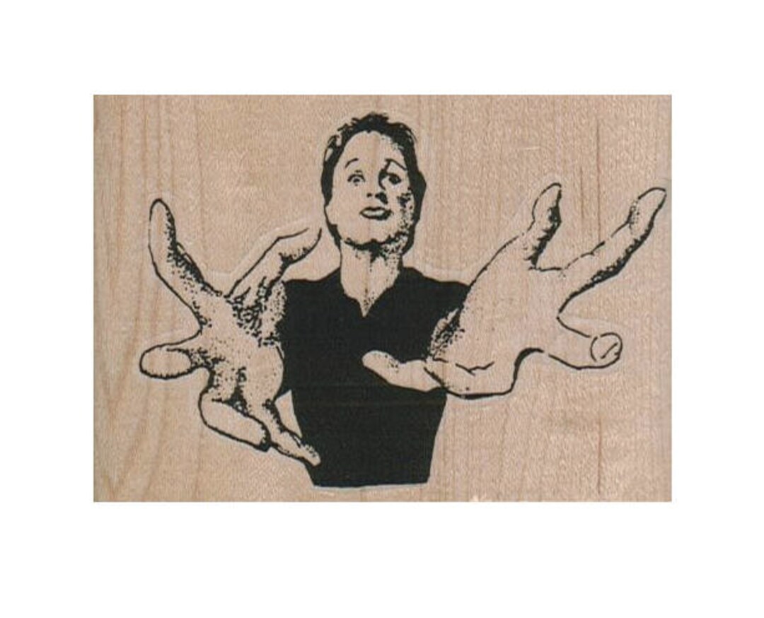 Rubber Stamp Hands Lady Woman Girl Person Stamps Scrapbooking Supplies ...