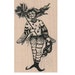 Unmounted Whimsical Jester Tangle Rubber Stamp Whimsical Garden Angel ...
