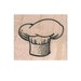Rubber Stamp Chef's Hat Chef Cook Scrapbooking Supplies Number 7874 - Etsy