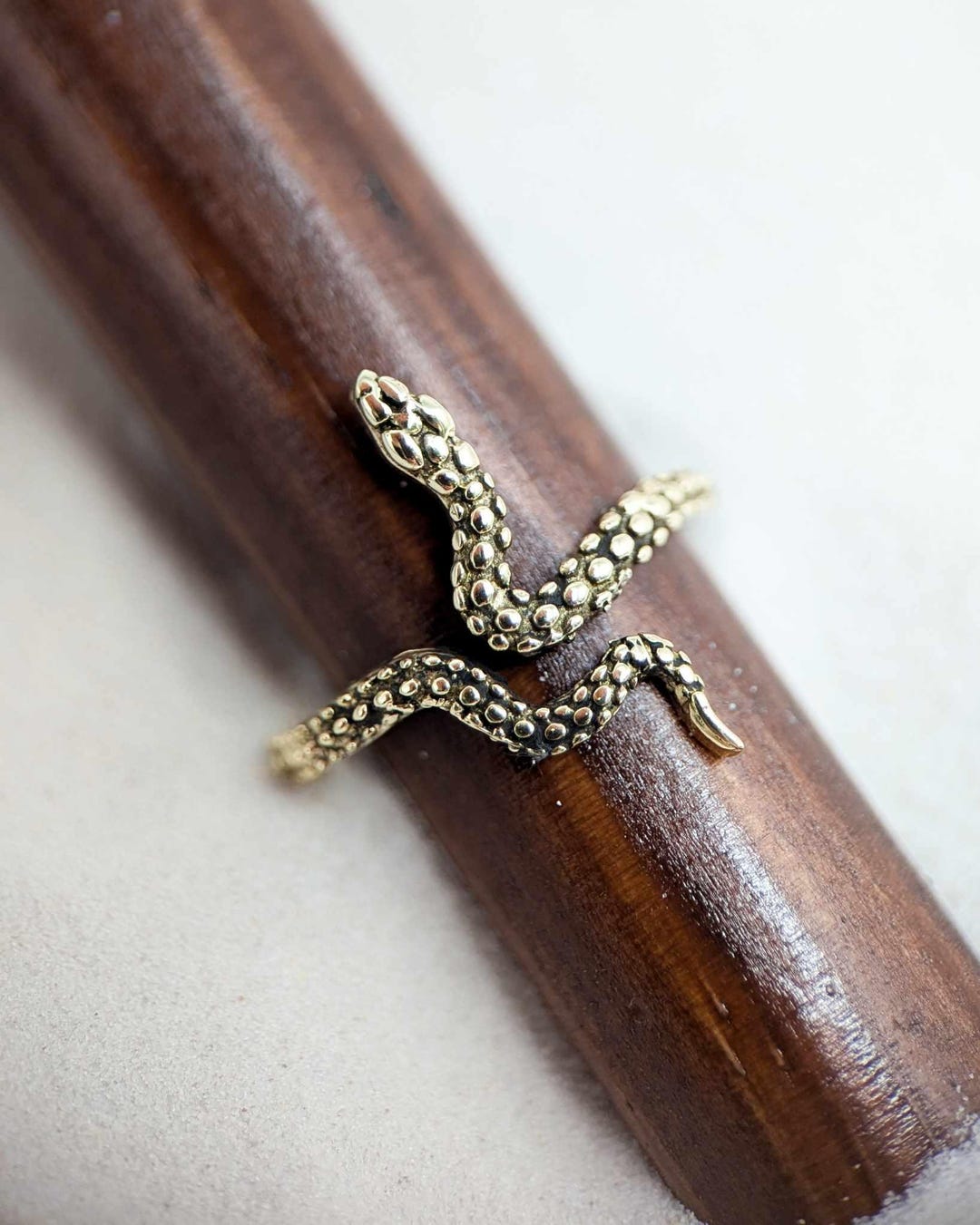 Detailed Snake Ring VASUKI I Adjustable Ring I Transformation I ...