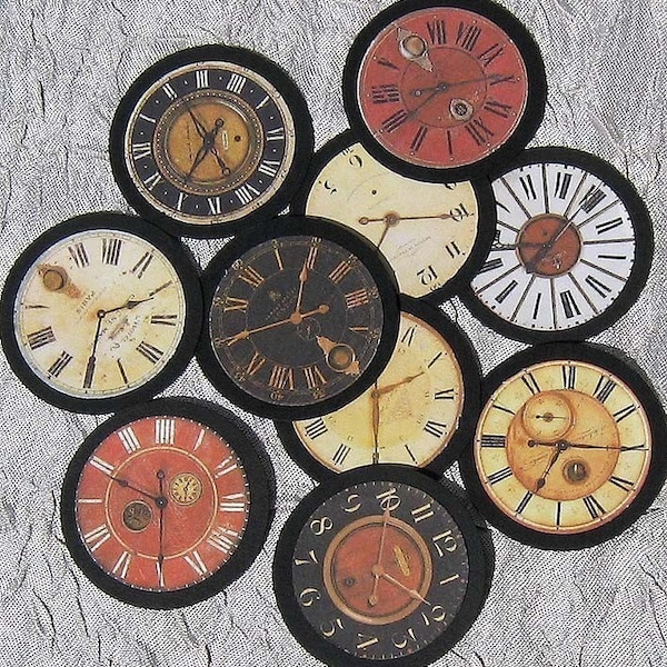 Paper Clock - Etsy