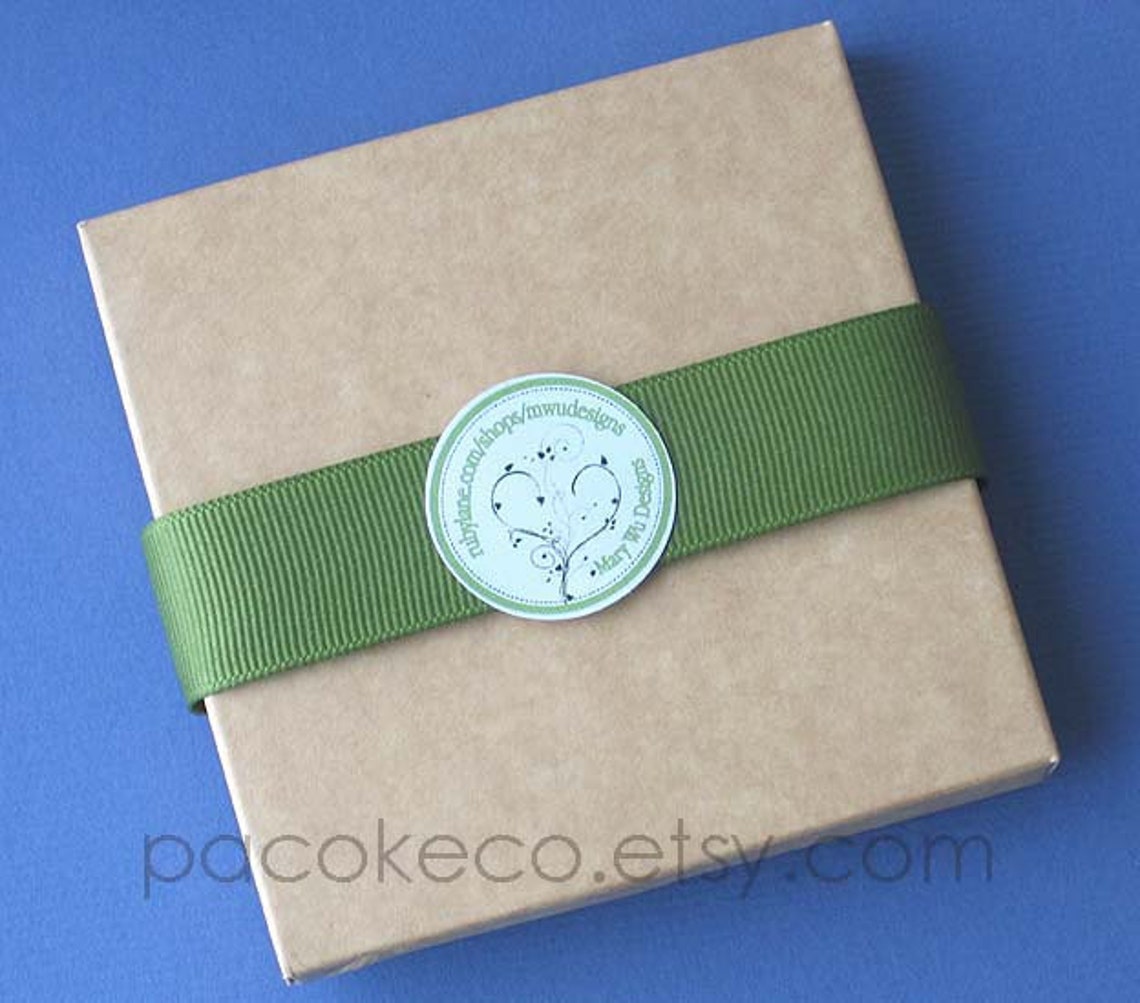 Set of 100 Customized Sticker Seals Perfect for Your Etsy - Etsy