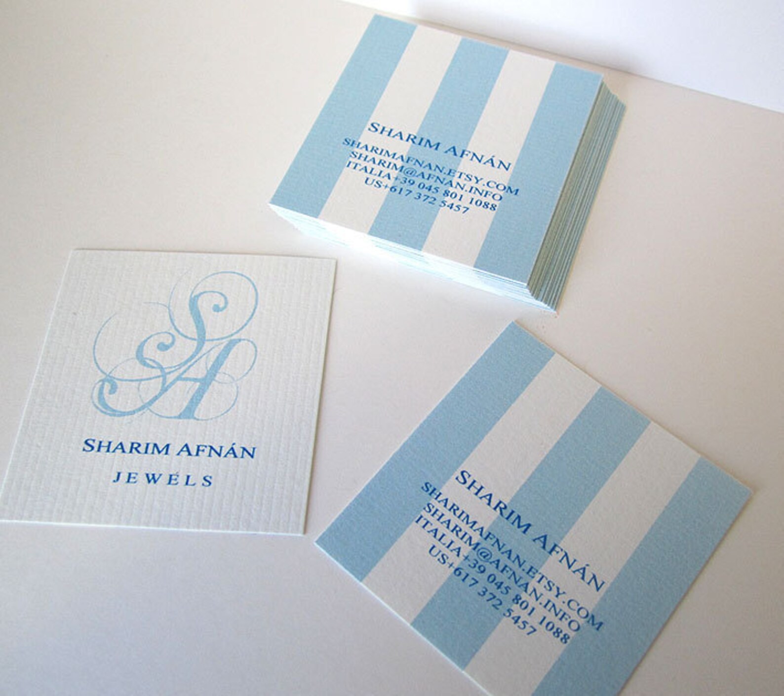 100 Customized 2 X 2 Inch Logo Business Cards Hang Tags - Etsy