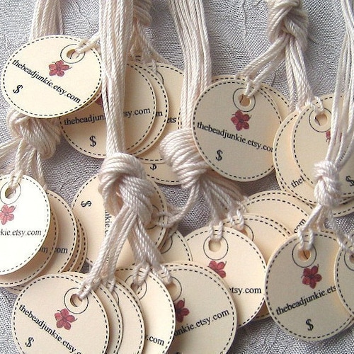 MICRO TAGS 70 Customized 1 Inch Circle Tags Perfect for - Etsy