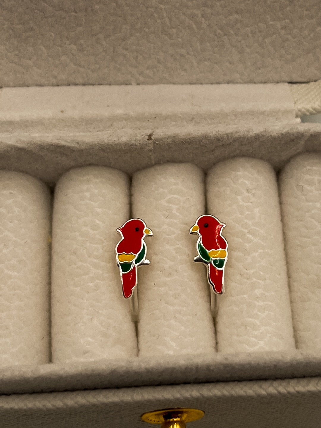 Children's Parrot Ear Clips, Parrot Ear Clips for Children, Earrings ...