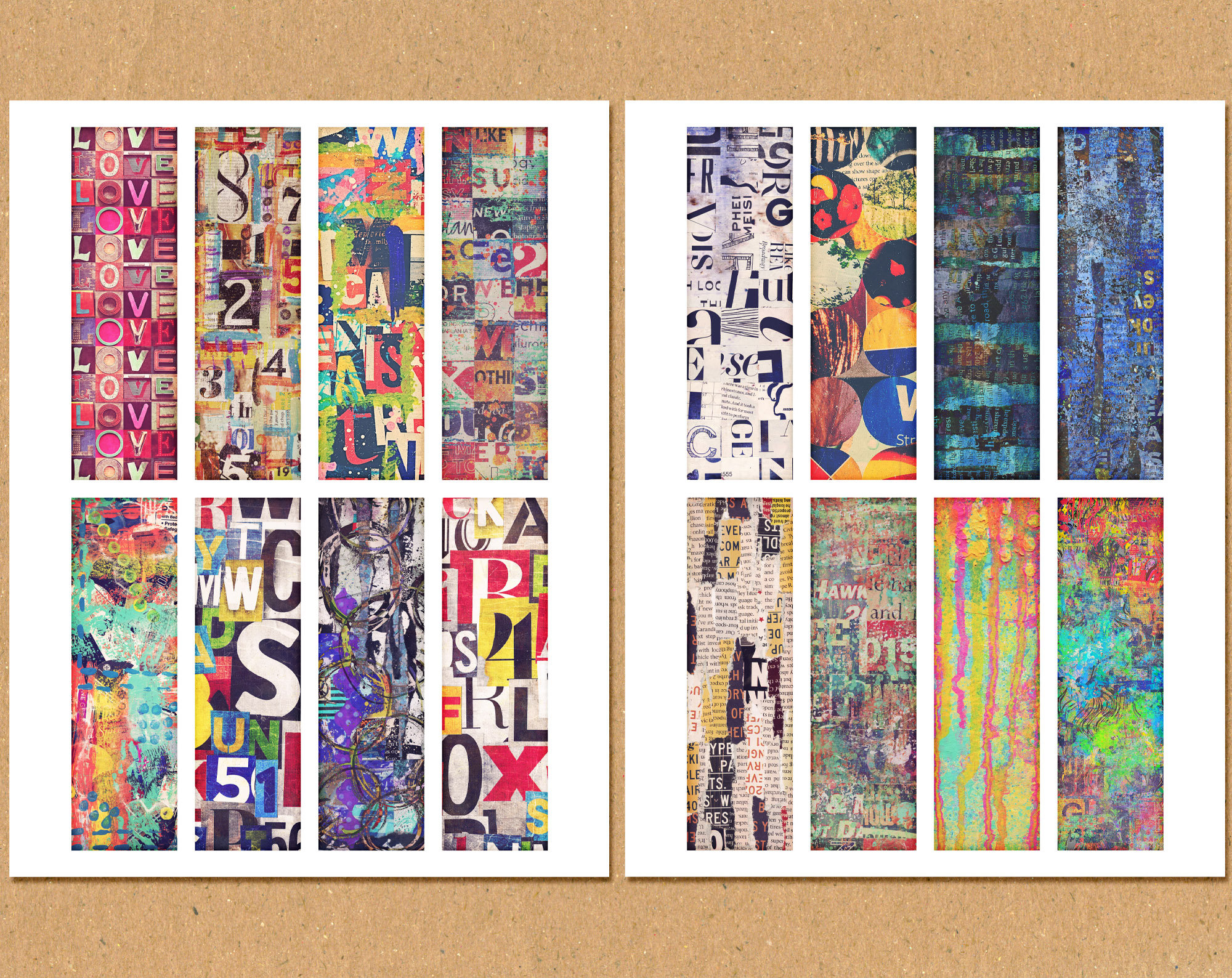 32 Printable Art Bookmarks - Etsy