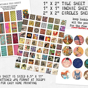 Printable Collage Kit With FREE Bonus! - Etsy