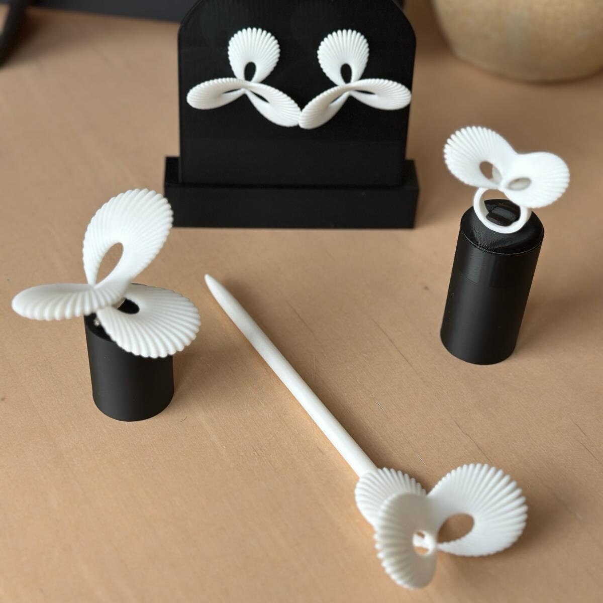 3d Printed Hair Pins - Etsy