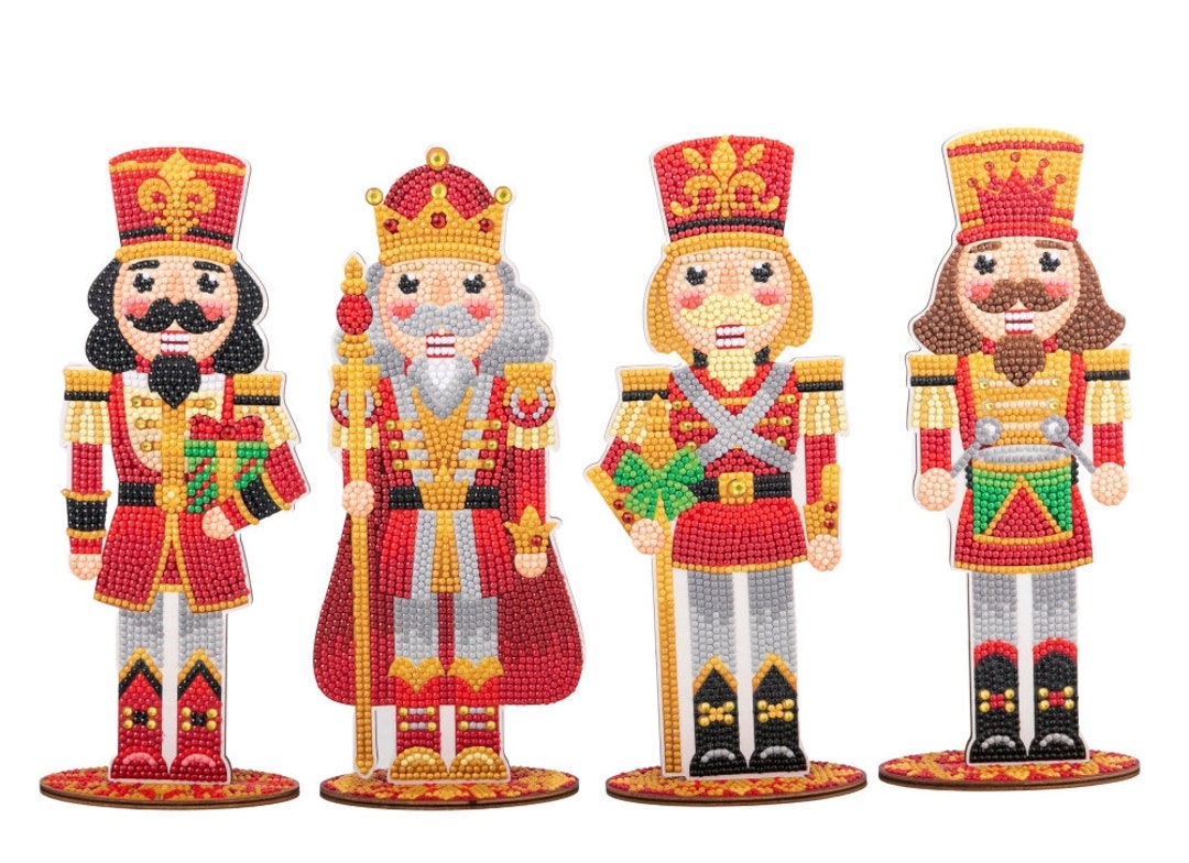 Crystal Art Nutcrackers MDF - Traditional - Etsy