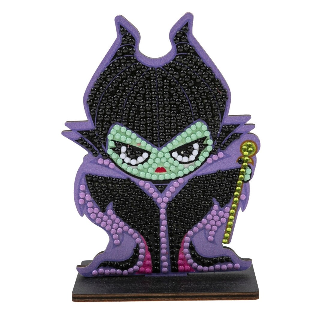 Maleficent - Crystal Art Buddy Kit (disney) - Etsy