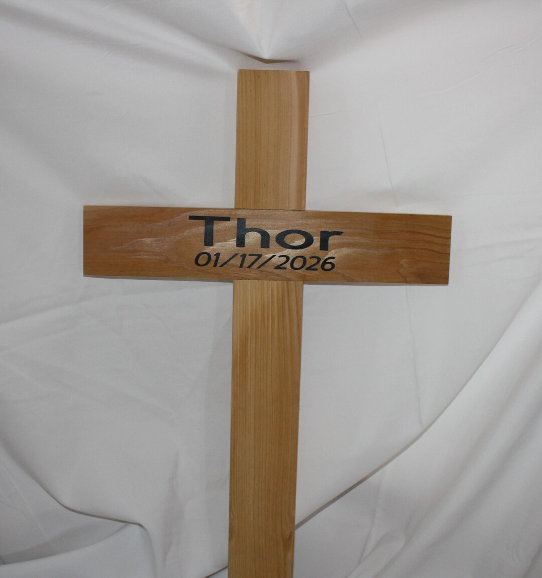 Cedar Cross With Customization - Etsy