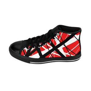 Frankenstrat High Top Sneakers, Rock Band Shoes, Classic Music Sneaker ...