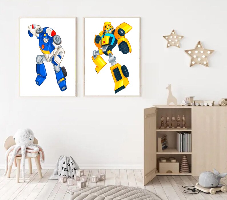 Transformers Poster Printable Transformers Set Print Transformers ...