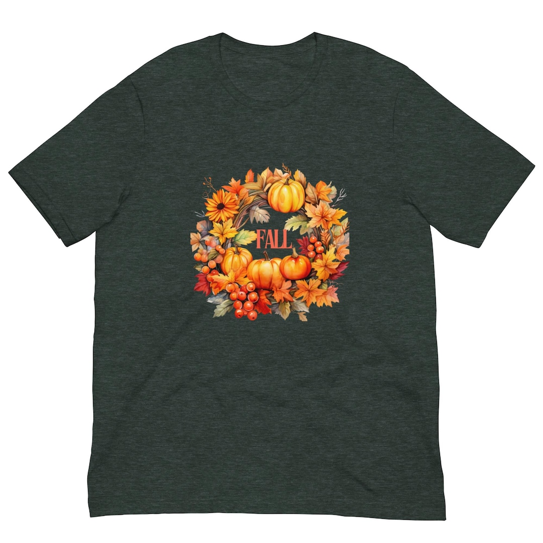 Cute Custom Fall T-shirt, Fall Season T-shirt, Comfort Color Autumn ...