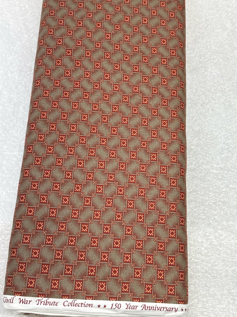 Civil War Reproduction Quilt Fabric - Etsy