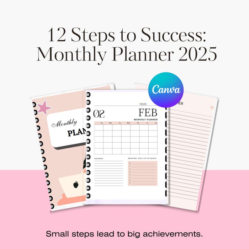 2025 Editable Digital Planner for Yearly and Monthly Organization ...