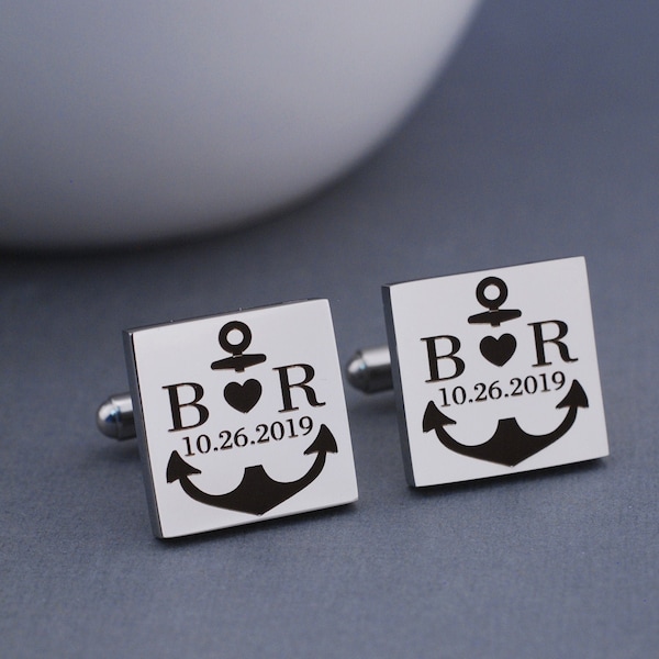 Nautical Cufflinks - Etsy