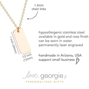Girl Power Periodic Table Elements Necklace, Inspirational Jewelry ...