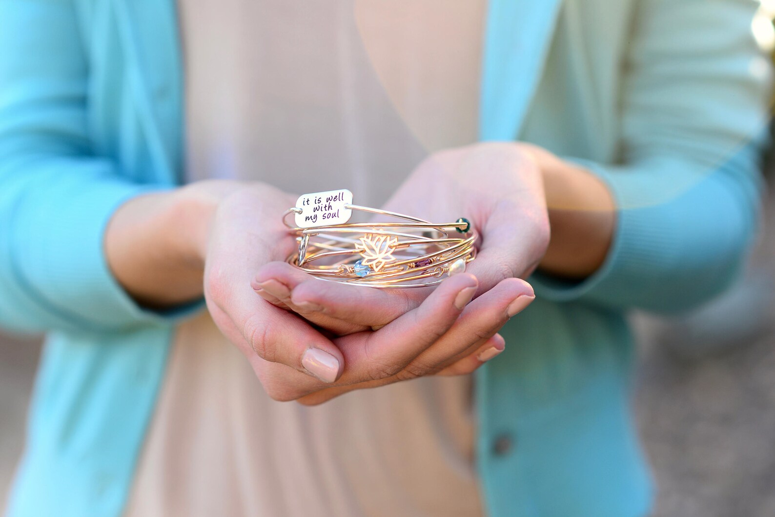 It is Well With My Soul Bracelet Bangle Bracelet - Etsy