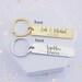 Together Forever Keychain, Anniversary Gift for Husband or Wife ...