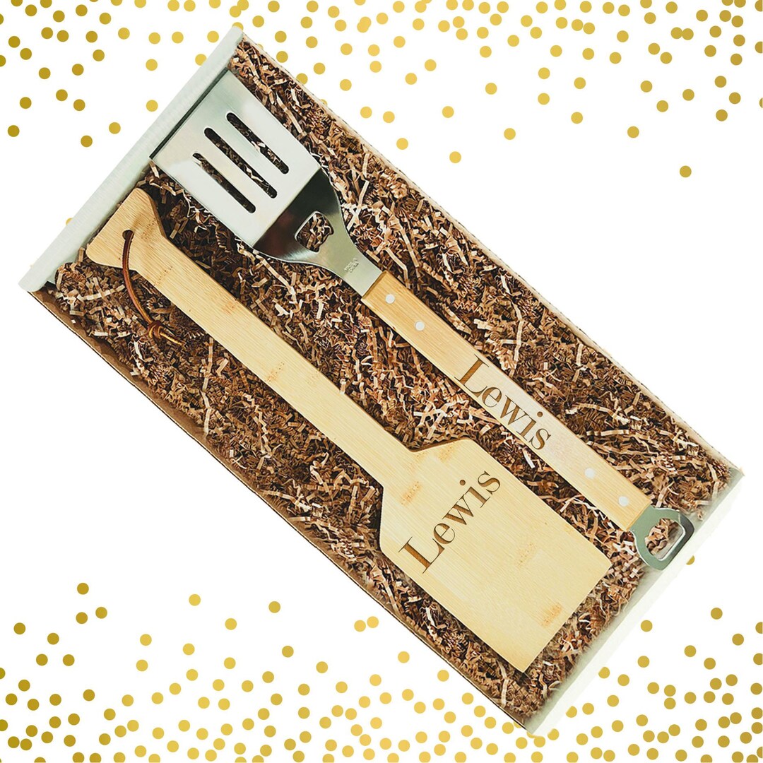 Grill Gifts, Grill Tools, Grill Accessories, Custom BBQ Gift Set ...