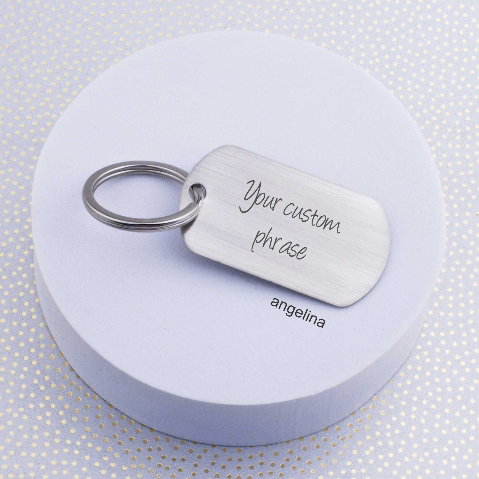 Design Your Own Personalized Keychain Custom Engraved Key - Etsy