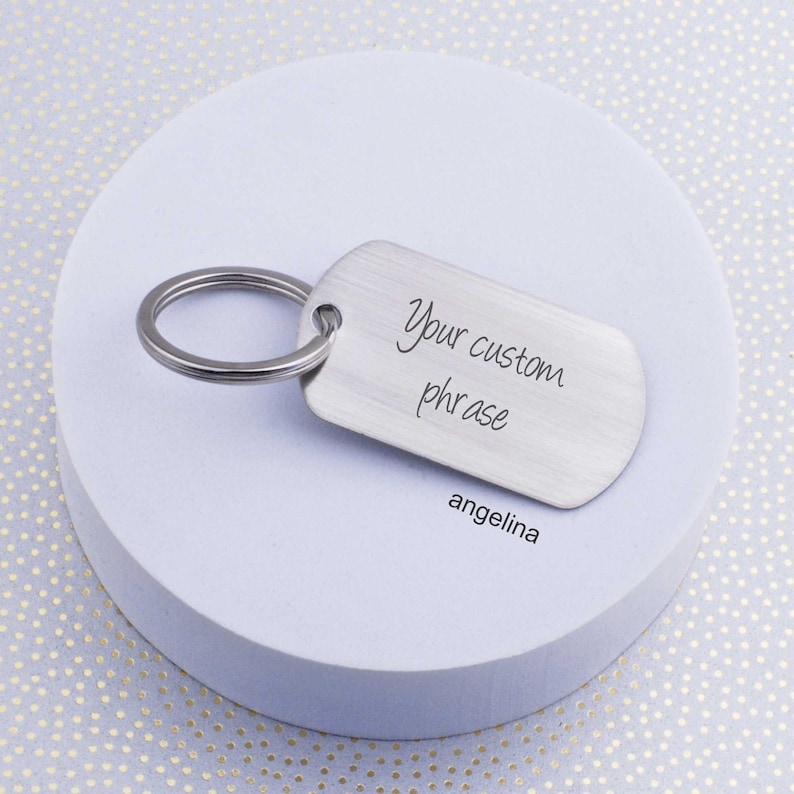 Design Your Own Personalized Keychain Custom Engraved Key - Etsy
