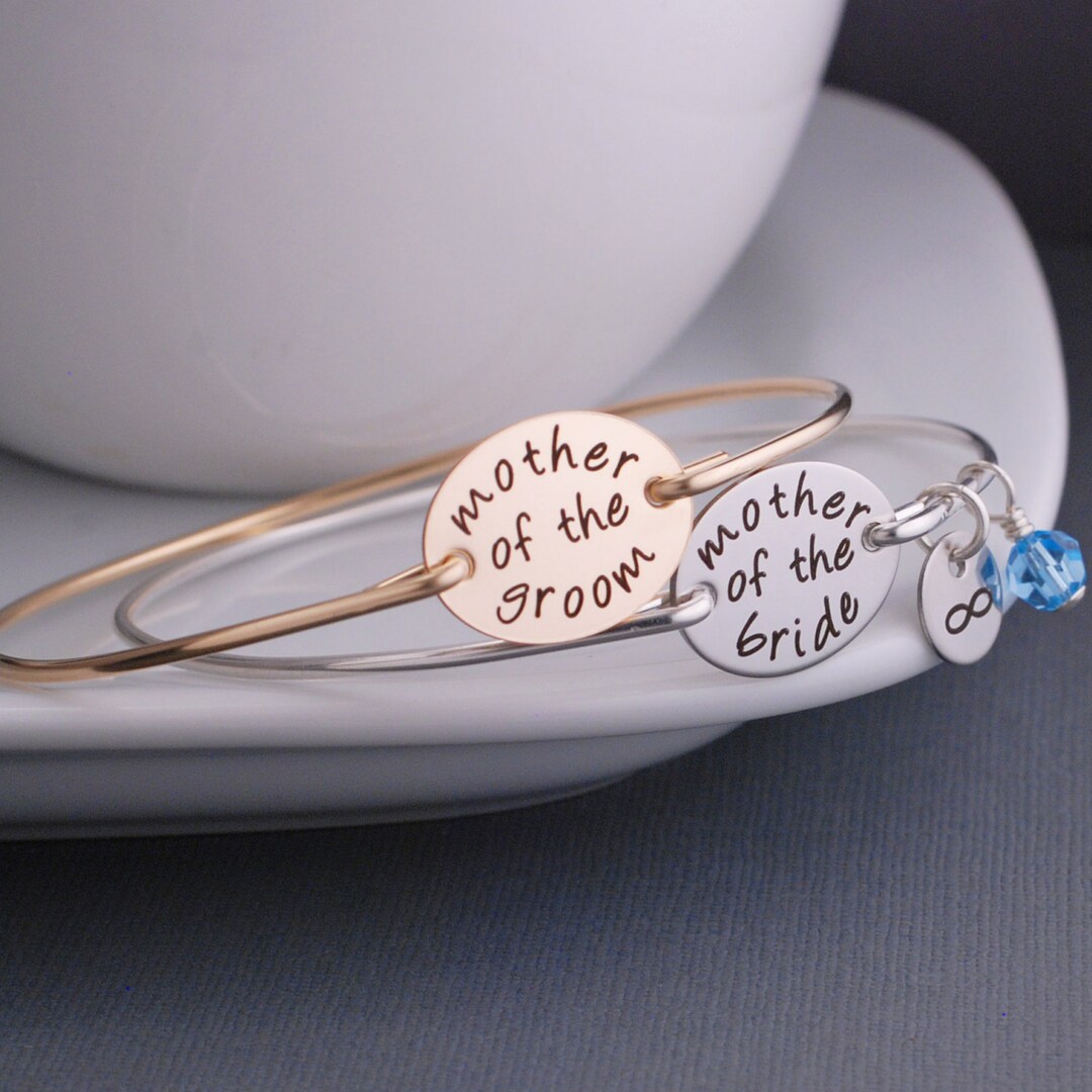 Bangle Bracelet Mother of the Groom Jewelry, Mother of the Bride Gift ...