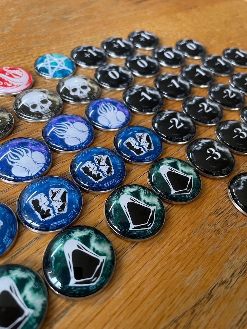 Arkham Horror LCG Chaos Tokens - Etsy UK