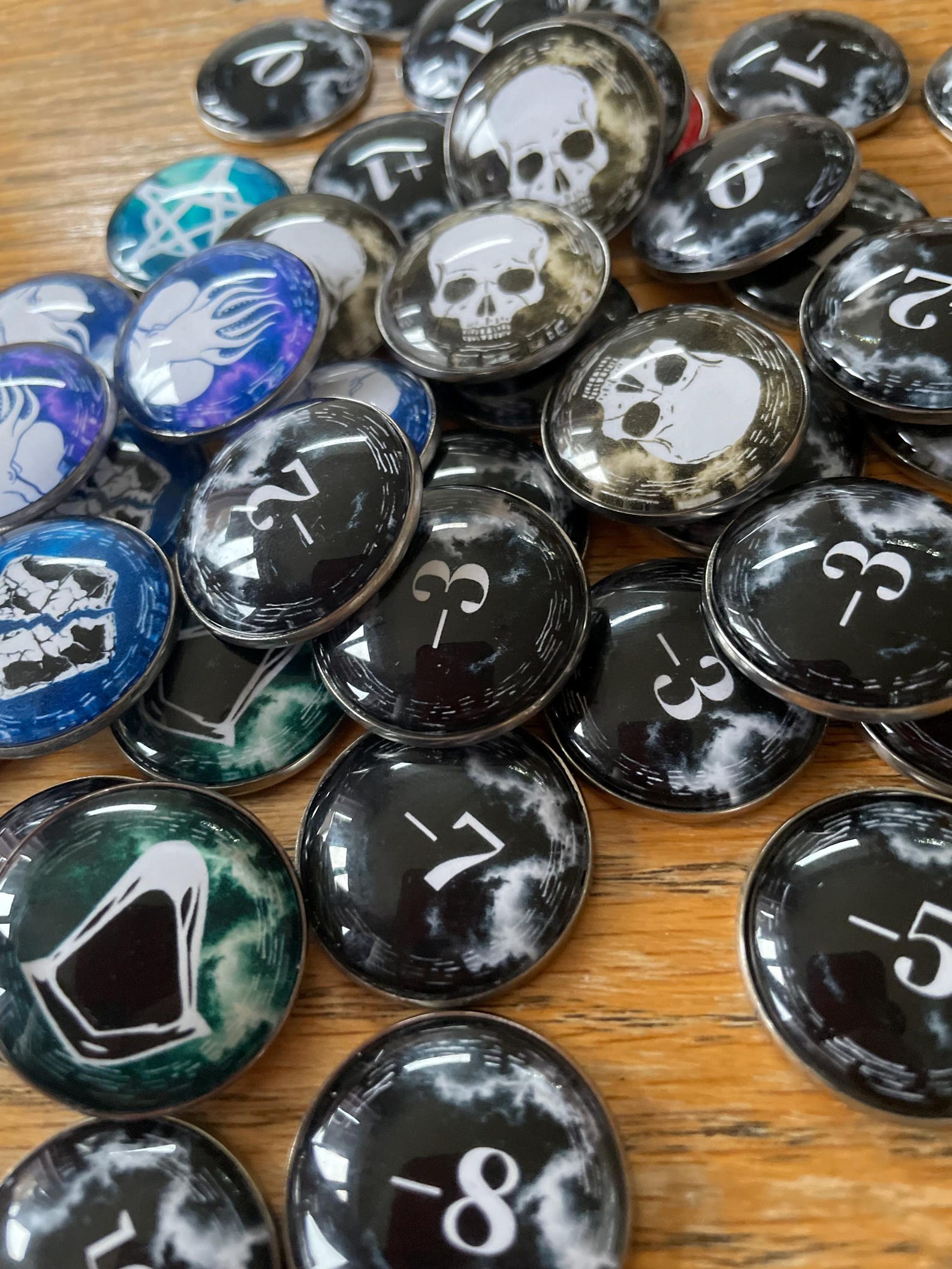 Arkham Horror LCG Chaos Tokens - Etsy UK