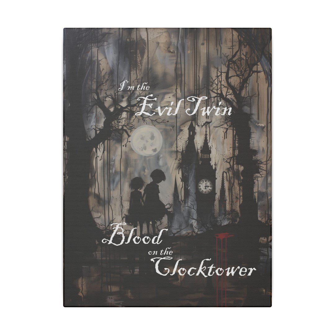 Blood on the Clocktower Canvas "i'm the Evil Twin" - Etsy Australia