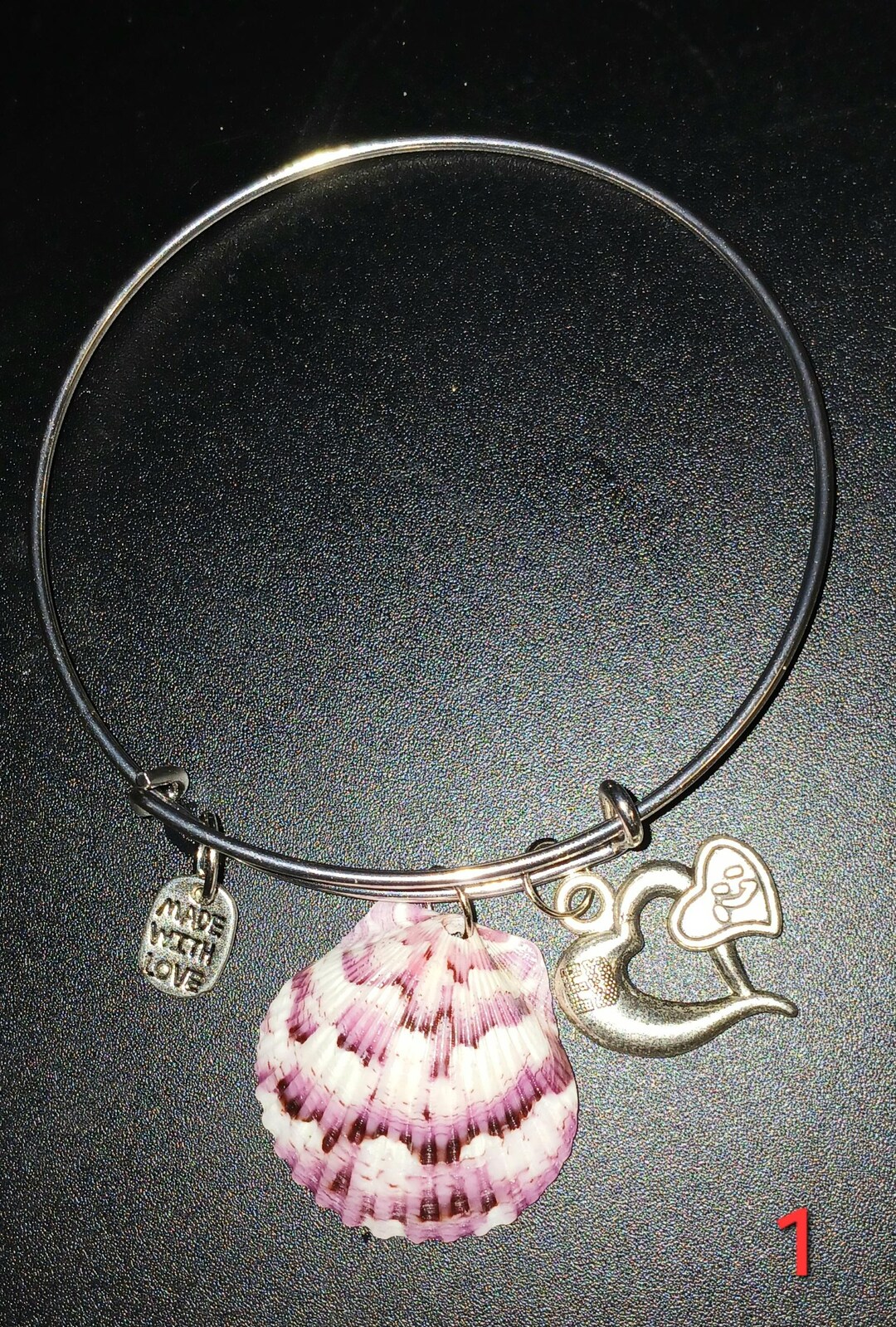 Handmade Sanibel Island Scallops Shell Bracelet With Charms - Etsy