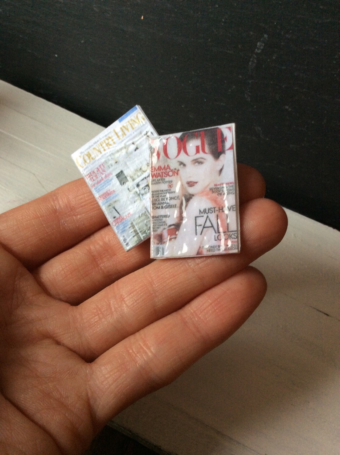 Dolls House Miniature Magazines in 12th Scale - Etsy