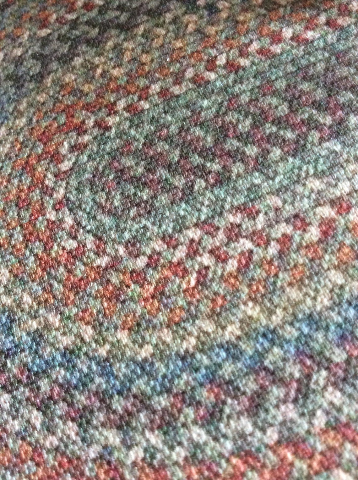 Dolls House Braided Rug. Multicoloured Large Size - Etsy