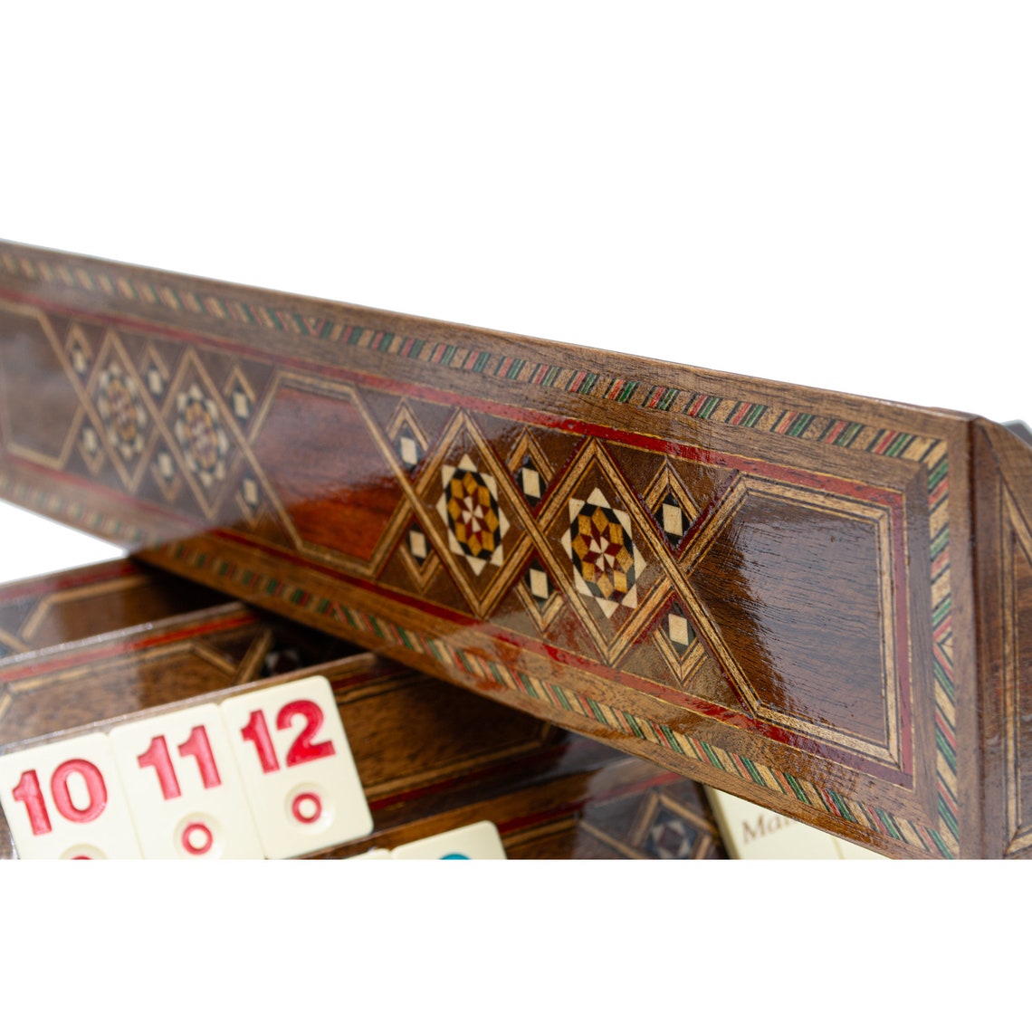 Handmade Rummy Cube Set Family Games for Adults Housewarming Gift for ...