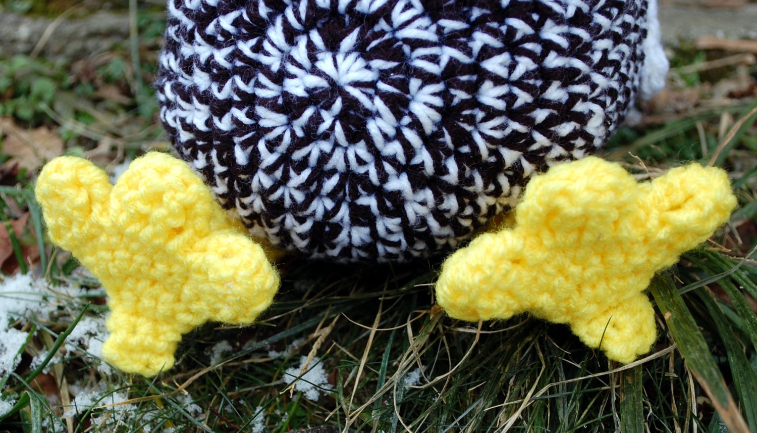 Big Fat Hen Crochet Pattern PDF INSTANT DOWNLOAD Chicken Barred Rock ...