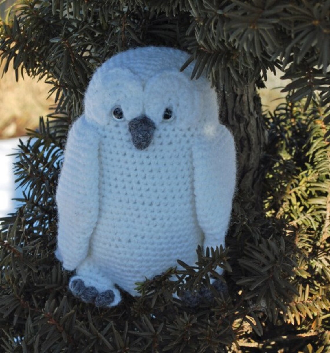 Great Snowy Owl Crochet Pattern PDF INSTANT DOWNLOAD - Etsy