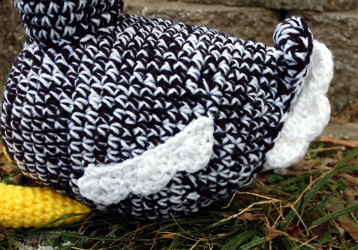 Big Fat Hen Crochet Pattern PDF INSTANT DOWNLOAD Chicken Barred Rock ...