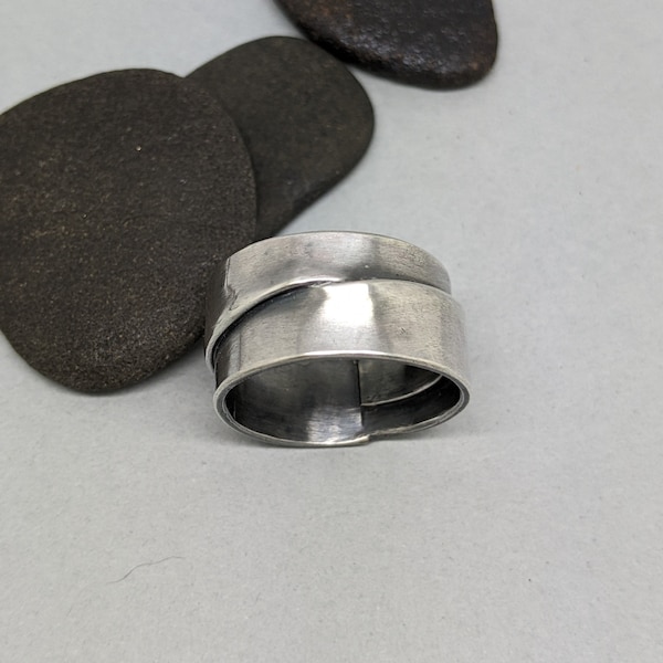 Overlapping Ring - Etsy
